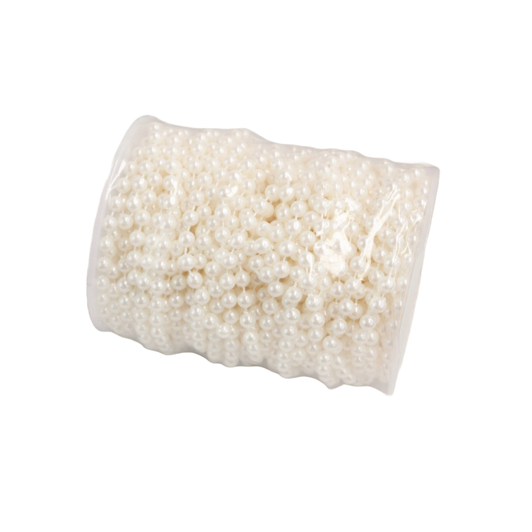 White Pearl Garland 6mm | Rui Flowers & Florist Supplies